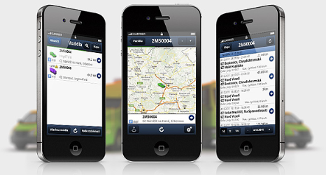 Webdispečink pro mobilní telefony - Webdispečink